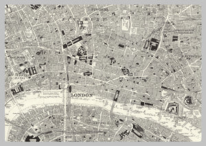1920 Map of Central London - Ordnance Survey 1:10,560 Scale– I Love Maps