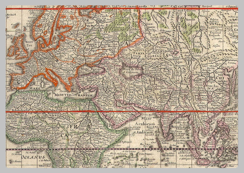 1635 - World Map by Willem Blaeu– I Love Maps
