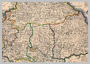 1760 - Map Of North Riding by Emanuel Bowen– I Love Maps