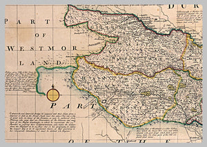 1760 - Map Of North Riding by Emanuel Bowen– I Love Maps