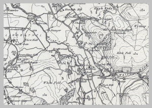1850 Keswick Ordnance Survey Map– I Love Maps
