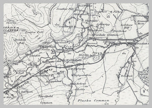 1850 Keswick Ordnance Survey Map– I Love Maps