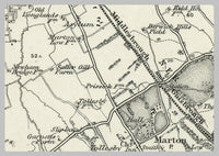 Middlesbrough and Environs - Ordnance Survey of England and Wales 1870 ...