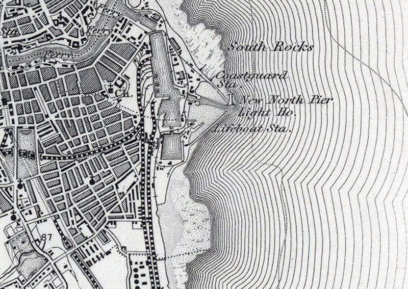 Sunderland and Environs - Ordnance Survey of England and Wales 1870 Se ...