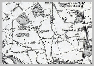 Warwick and Environs - Ordnance Survey of England and Wales 1870 Serie ...
