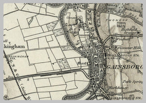 1890 Collection - East Retford (Doncaster) Ordnance Survey Map– I Love Maps