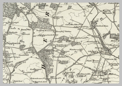 1890 Collection - Nottingham (Ollerton) Ordnance Survey Map– I Love Maps