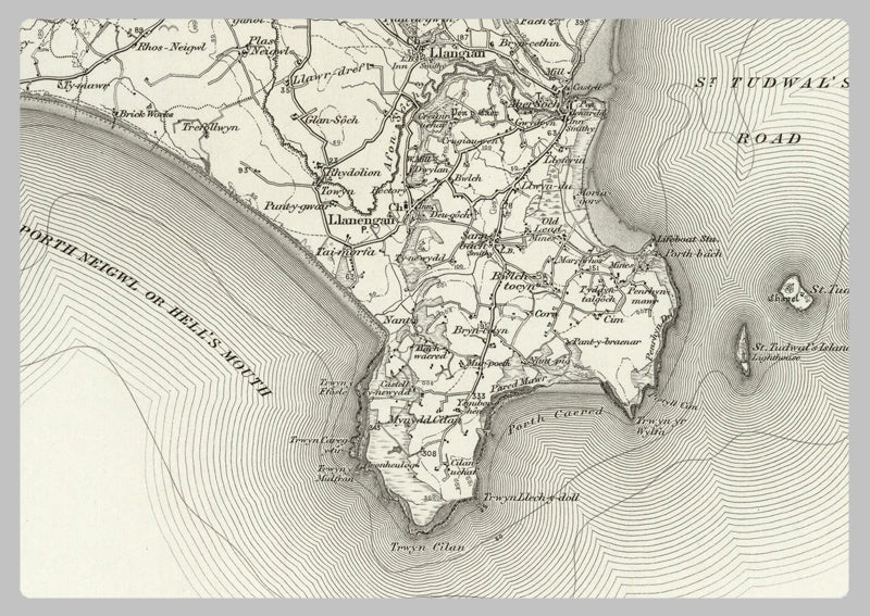 1890 Collection - Pwlheli (Nevin) Ordnance Survey Map– I Love Maps