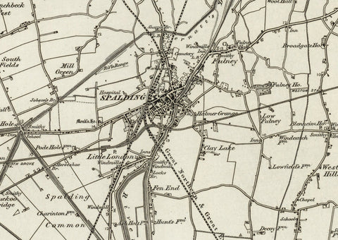1890 Collection - Spalding (Boston) Ordnance Survey Map | I Love Maps