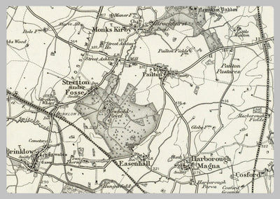 1890 Collection - Coventry (Atherstone) Ordnance Survey Map– I Love Maps