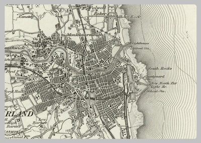 1890 Collection - Sunderland (Tynemouth) Ordnance Survey Map– I Love Maps