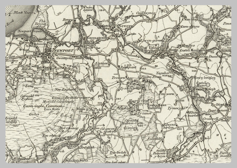 1890 Collection - Fishguard (Cardigan) Ordnance Survey Map– I Love Maps