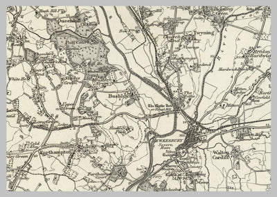 1890 Collection - Tewkesbury (Worcester) Ordnance Survey Map– I Love Maps