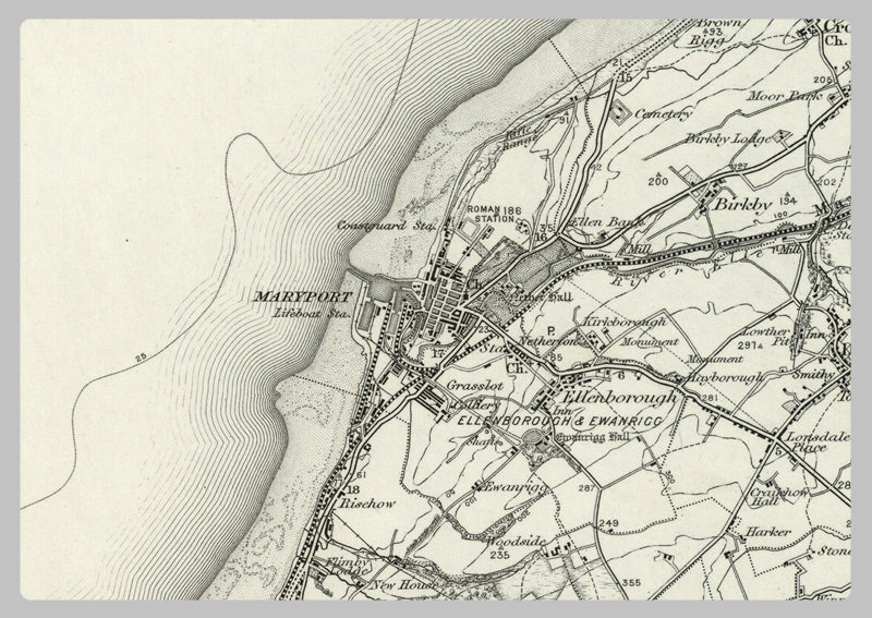 1890 Collection - Maryport (Silloth) Ordnance Survey Map– I Love Maps