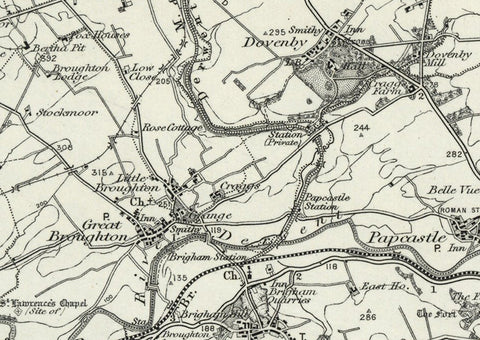 1890 Collection - Maryport (Silloth) Ordnance Survey Map | I Love Maps