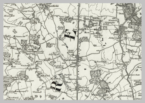 1890 Collection - Hitchin (Biggleswade) Ordnance Survey Map | I Love Maps