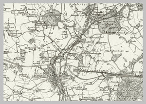 1890 Collection - Great Dunmow (Saffron Walden) Ordnance Survey Map– I ...