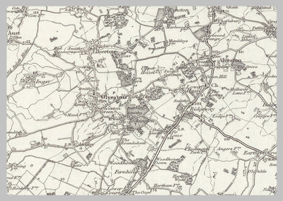 1890 Collection - Chepstow (Monmouth) Ordnance Survey Map– I Love Maps