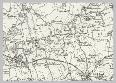 1890 Collection - Shoeburyness (Chelmsford) Ordnance Survey Map– I Love ...