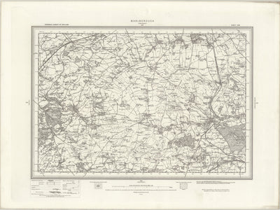 1890 Collection - Marlborough (Swindon) 1890 Ordnance Survey Map– I ...