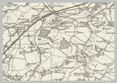 1890 Collection - Marlborough (Swindon) 1890 Ordnance Survey Map– I ...