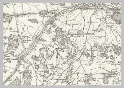 1890 Collection - Hungerford (Abingdon) Ordnance Survey Map– I Love Maps