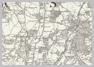 1890 Collection - Hungerford (Abingdon) Ordnance Survey Map– I Love Maps
