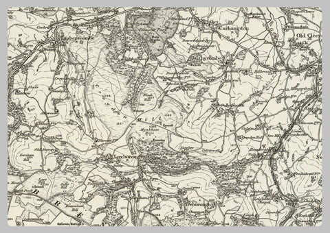 1890 Collection - Dulverton (Minehead) Ordnance Survey Map | I Love Maps