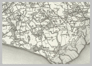 1890 Collection - Lymington (Southhampton) Ordnance Survey Map– I Love Maps
