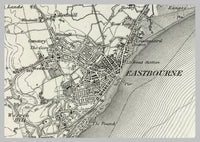 1890 Collection - Eastbourne (Lewes) Ordnance Survey Map– I Love Maps
