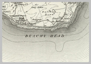 1890 Collection - Eastbourne (Lewes) Ordnance Survey Map– I Love Maps