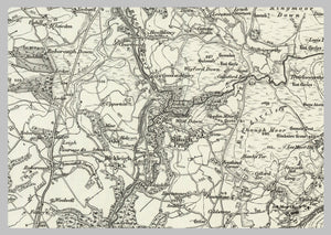1890 Collection - Ivybridge (Dartmoor Forest) Ordnance Survey Map– I ...