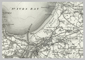 1890 Collection - Penzance Ordnance Survey Map– I Love Maps