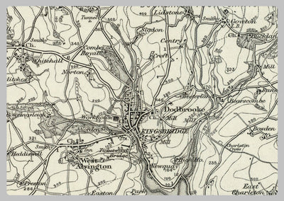 1890 Collection - Kingsbridge (Ivybridge) Ordnance Survey Map– I Love Maps