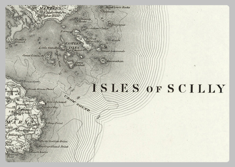 1890 Collection - Isles of Scilly Ordnance Survey Map– I Love Maps