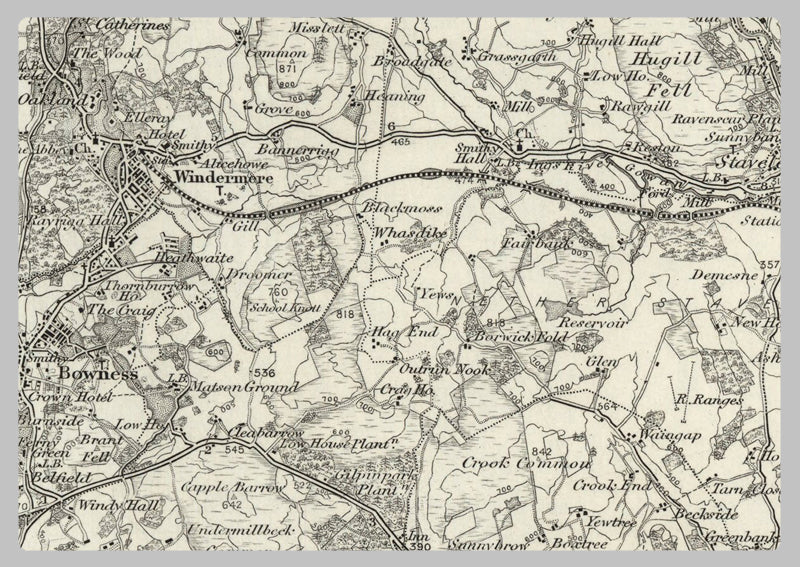 1890 Collection - Kendal (Appleby) Ordnance Survey Map | I Love Maps