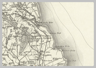 1890 Collection - Scalby (Whitby) Ordnance Survey Map– I Love Maps