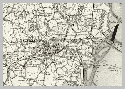 1890 Collection - Ulverston (Ambleside) Ordnance Survey Map– I Love Maps