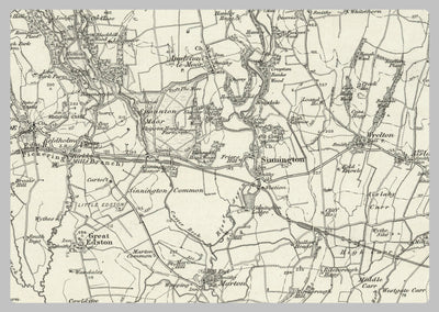 1890 Collection - Pickering (Egton) Ordnance Survey Map– I Love Maps