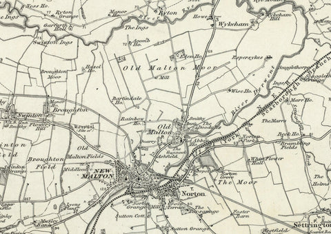 1890 Collection - Pickering (Egton) Ordnance Survey Map | I Love Maps