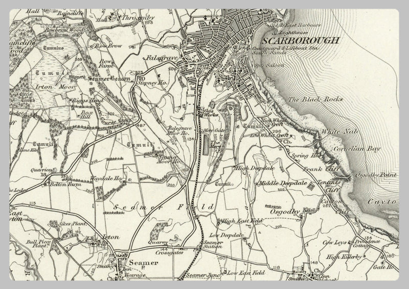 1890 Collection - Scarborough Ordnance Survey Map– I Love Maps