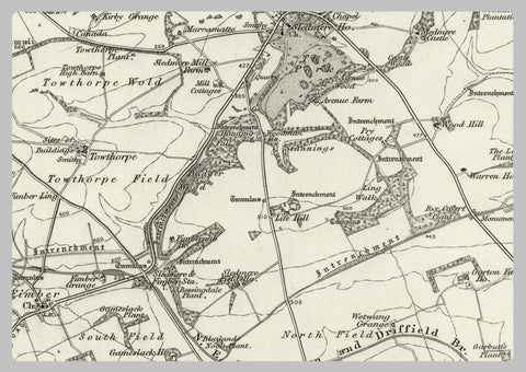 1890 Collection - Great Driffield (Scarborough) Ordnance Survey Map | I ...