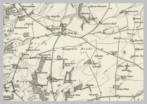 1890 Collection - Great Driffield (Scarborough) Ordnance Survey Map | I ...