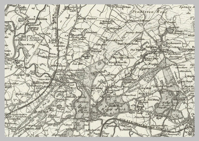 1890 Collection - Clitheroe (Settle) Ordnance Survey Map– I Love Maps