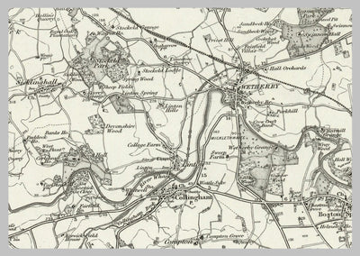 1890 Collection - Leeds (Harrogate) Ordnance Survey Map– I Love Maps