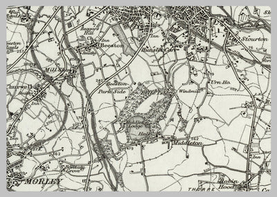 1890 Collection - Wakefield (Leeds) Ordnance Survey Map– I Love Maps