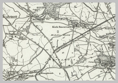 1890 Collection - Wakefield (Leeds) Ordnance Survey Map– I Love Maps