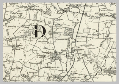 1890 Collection - Rothbury (Alnwick) Ordnance Survey Map– I Love Maps