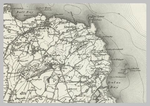 1890 Collection - Holyhead Ordnance Survey Map | I Love Maps