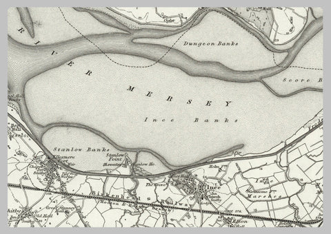 1890 Collection - Runcorn (Wigan) Ordnance Survey Map | I Love Maps